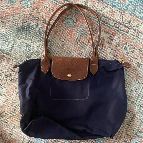 Longchamp | Bags | Longchamp Le Pliage Original Medium Nylon Tote Bag ...
